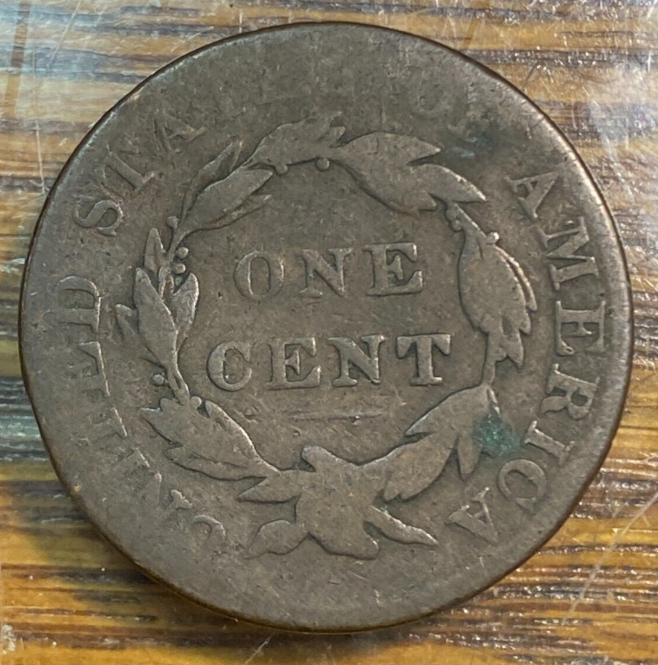1822 Large Cent Nice Original Brown Good CHRC | eBay