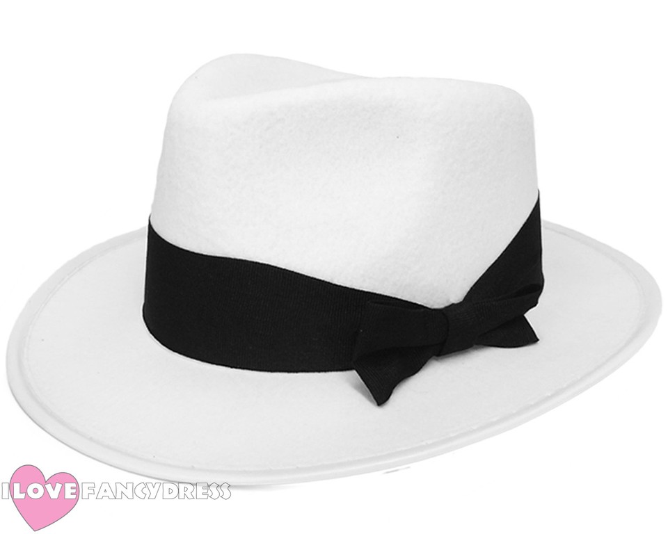 ADULT GANGSTER HATS FANCY DRESS COSTUME AL CAPONE GATSBY HEAD GEAR 1920 ...