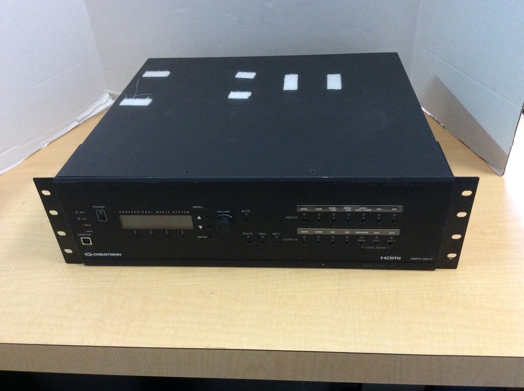 Crestron DMPS3-300-C-AEC HDMI HDBT 3 Series Digital Media Presentation ...