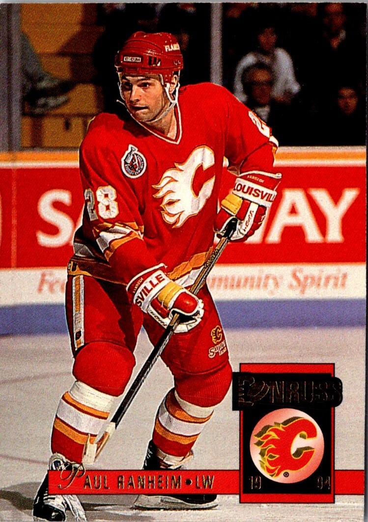 1993 Donruss Paul Ranheim #50 Calgary Flames Hockey Card | eBay