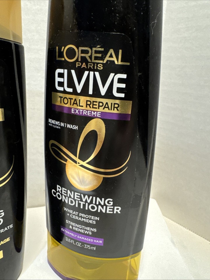 L'Oreal Paris Elvive Total Repair Extreme Renewing Shampoo Protein ...