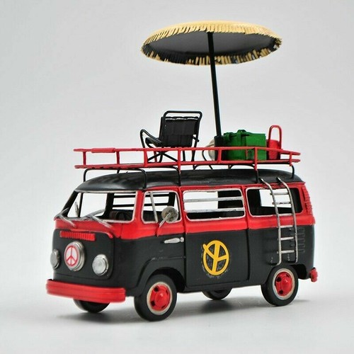 Jayland Black & Red Two Tone Classic Decorative Bus 1/24 Diecast ...