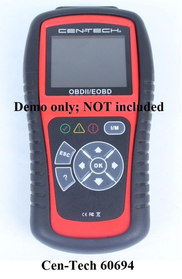 5FT OBD2 OBDII Cable Cen-Tech CenTech Code Scanner 60693 60694 60794 ...