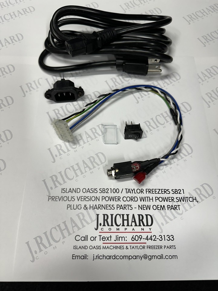 ISLAND OASIS SB2100 & TAYLOR MAGNABLEND - 1ST GEN WIRE HARNESS - NEW ...