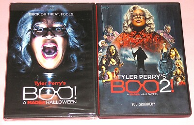 Horror DVD Lot - Tyler Perry's BOO! & BOO 2! A Madea Halloween (1 USED ...