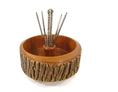 Bowls - Tree Bark Nut Bowl