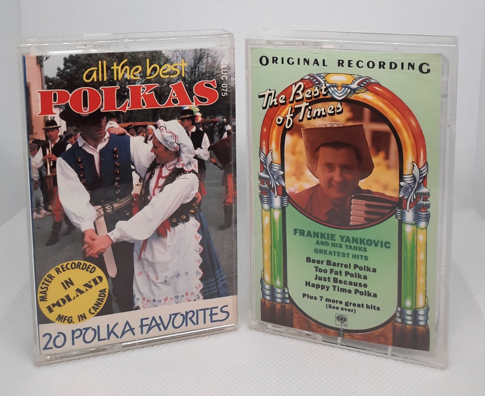 Polka Music Cassette Tapes Best of Times Frankie Yankovic, All the Best ...