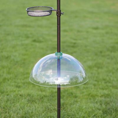 Universal Squirrel Baffle Clear Dome Bird Feeder Protection Hanging ...