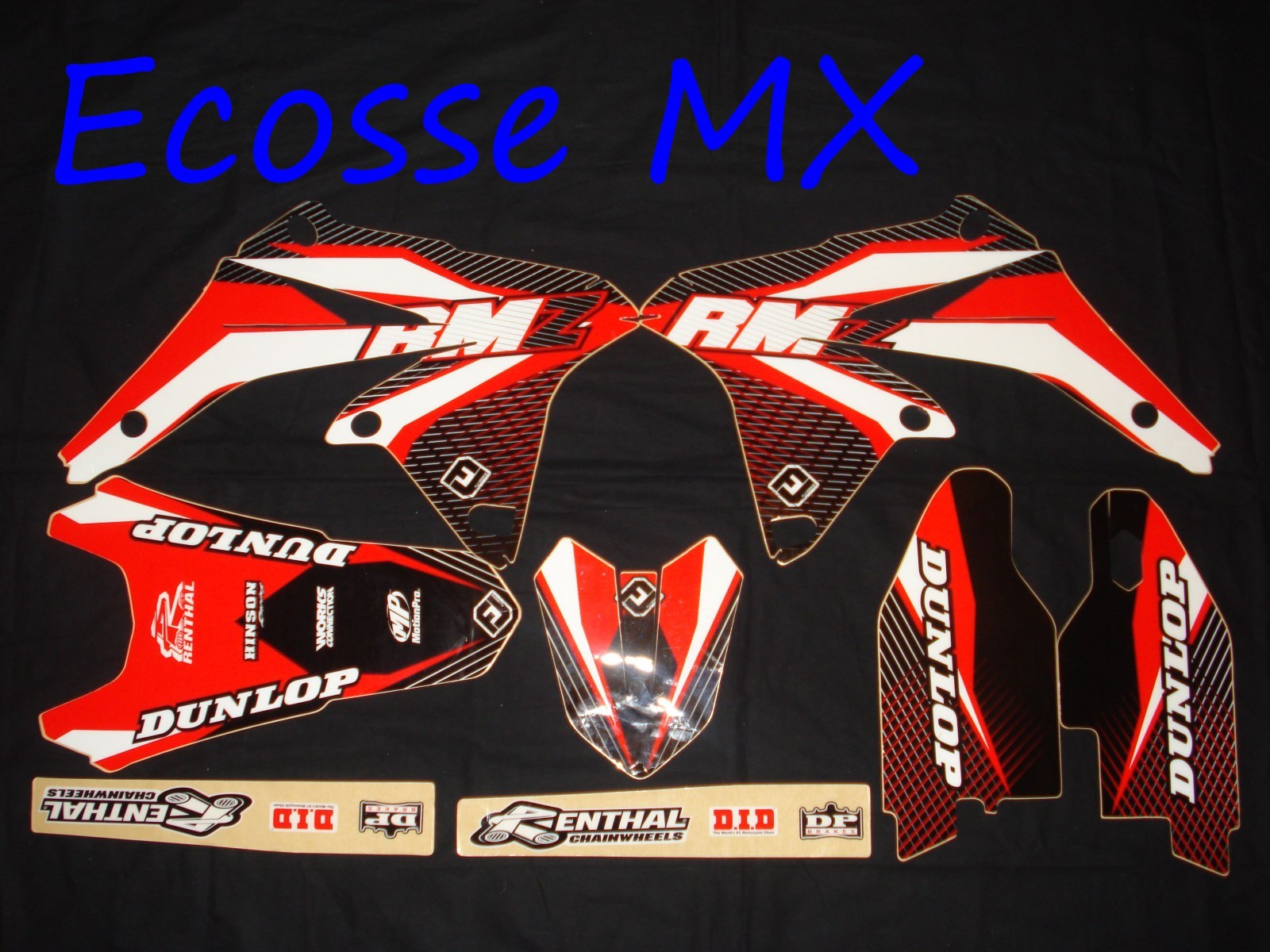 Suzuki RMZ450 2008-2015 FLU Graphics Stickers Decals Motocross | eBay