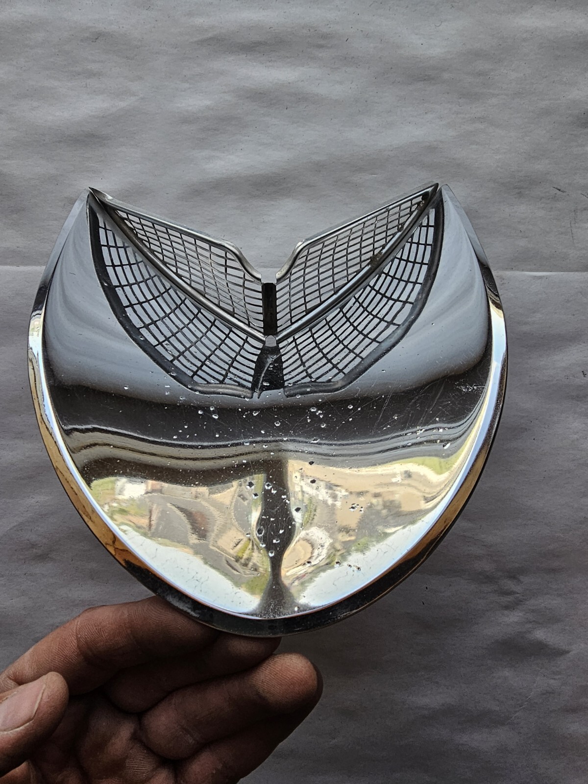 1956 Buick Hood Ornament Base Dry Desert Climate Special Roadmaster ...