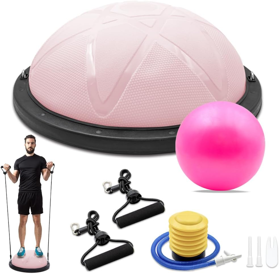 300KG Half Balance Ball Trainer,7Pcs Half Exercise Balance Ball Trainer ...