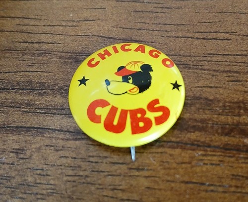 1968 Crane Potato Chips Chicago Cubs Vintage Baseball Pin / Button ...