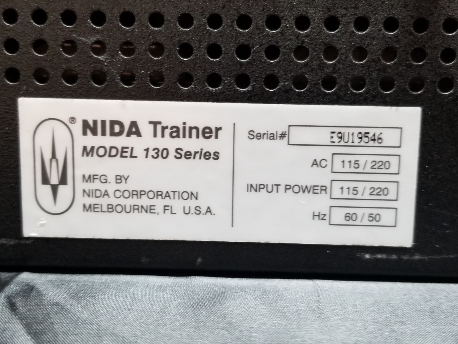 NIDA 130E Digital Analog Student Console Trainer AC/DC - Tested ...