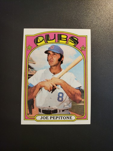 1972 Topps Baseball Joe Pepitone #303 Chicago Cubs NM-MT | eBay
