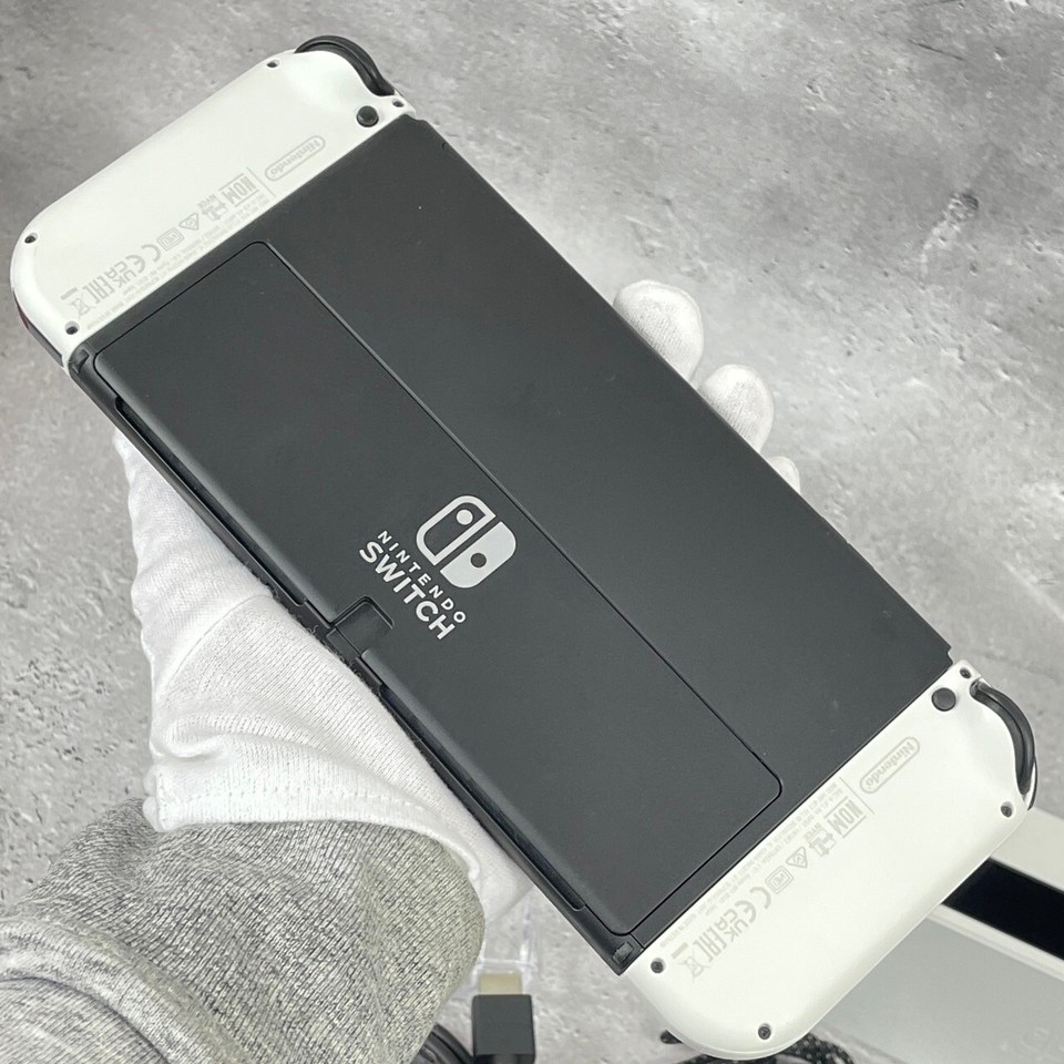 Nintendo Switch 64GB OLED White Console 1 Day Ship Excellent ...