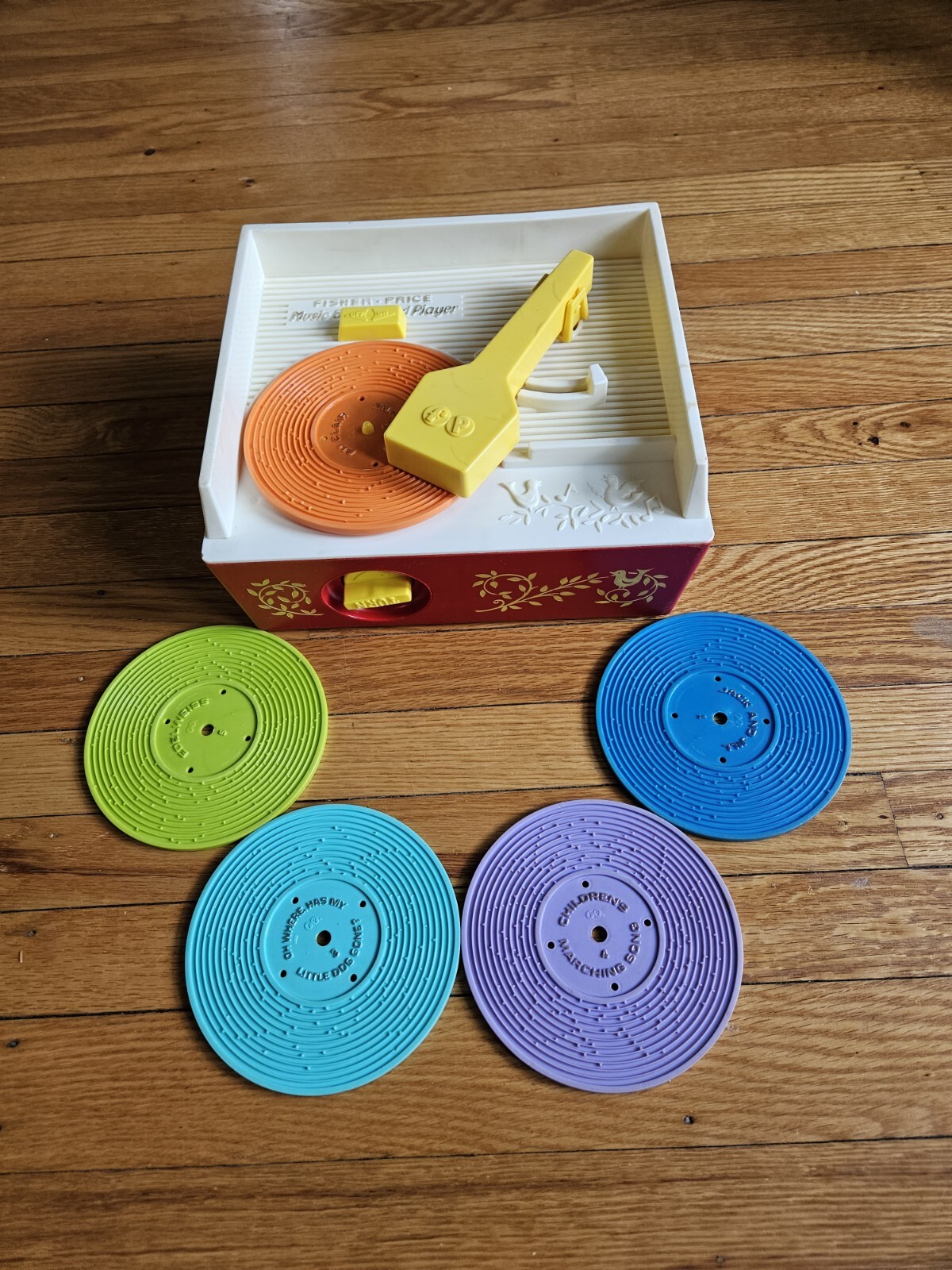 Vintage 1971 Fisher Price Music Box Record Player Toy #995 Refurbished ...