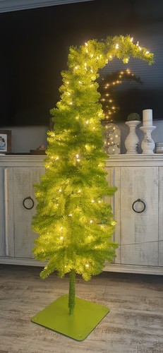 grinch christmas tree hobby lobby green 5 ft pre lit | eBay