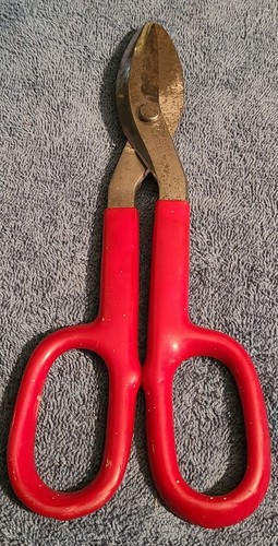 Master Mechanic 10" DUCKBILL TIN SNIP 122762 Red used 52088073278| eBay