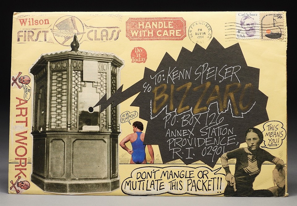 1984 S. Clay Wilson Checkered Demon Underground Comic Cartoonist W/C ...