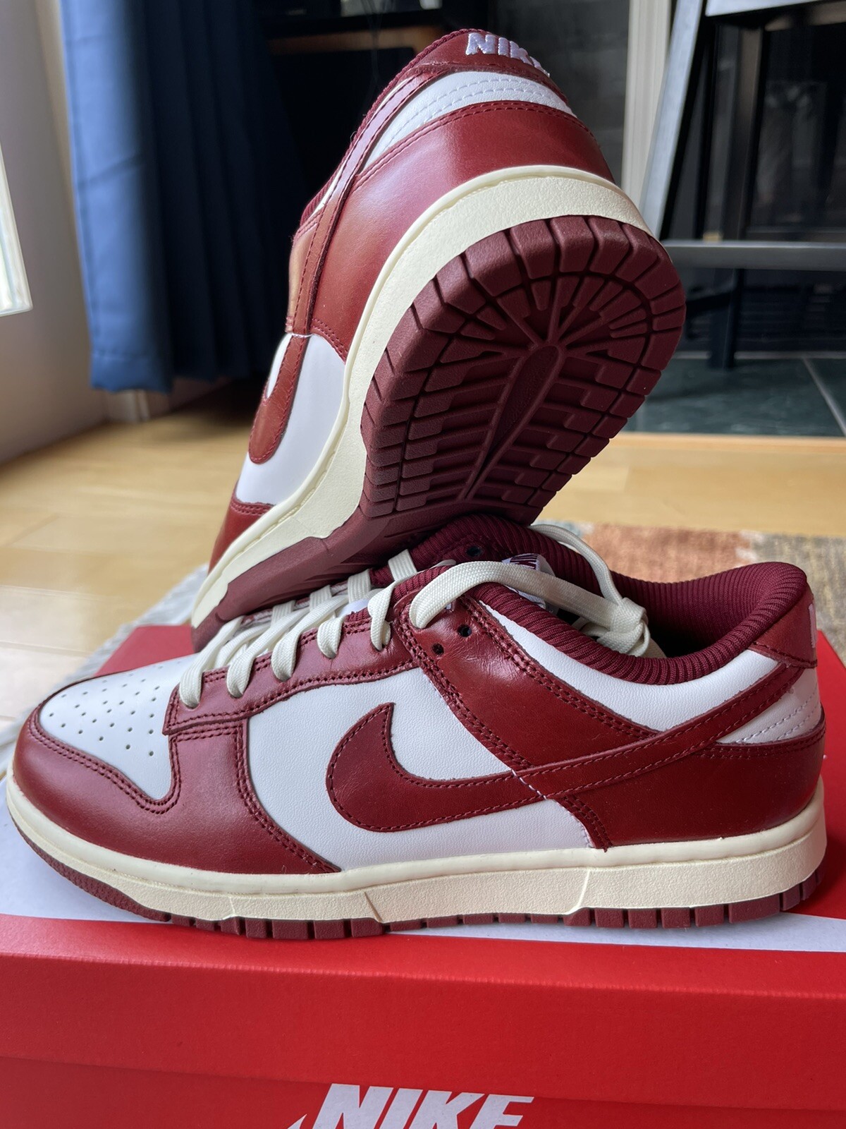 Nike Dunk Low PRM Team Red Vintage Size 8 Women’s / 6.5 Men’s FJ4555 ...