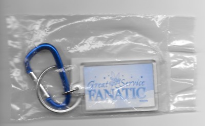 DISNEY CAST TINKER BELL GREAT SERVICE FANATIC DISNEYLAND KEYCHAIN BRAND ...