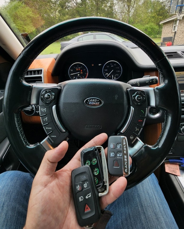 Land Rover / Jaguar Smart Key Fob Programming Services.Spared or all ...