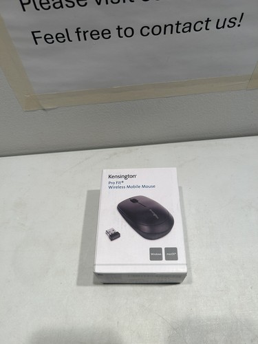 Kensington Pro Fit Wireless Mobile Mouse, Black 85896752288| eBay