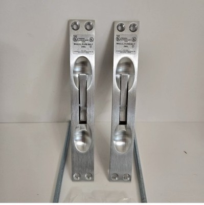 IVES SCHLAGE Artisan Series 458B26D 12" Flush Bolt FB458 US26D (825) | eBay