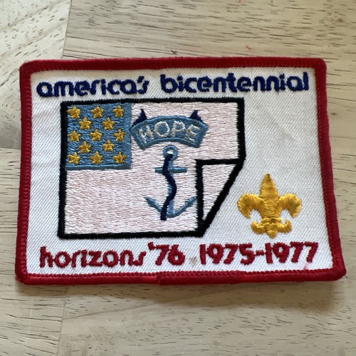 Boy Scouts America Patch America's Bicentennial Horizons '76 1975-1977 ...