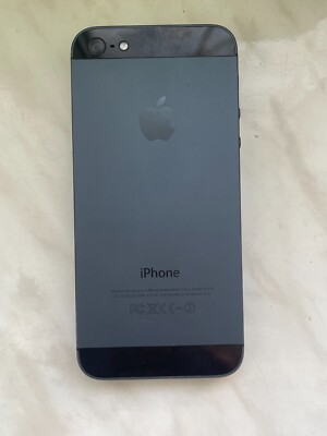 Apple iPhone 5 - 16GB - Black & Slate (Unlocked) A1428 (GSM) For parts ...