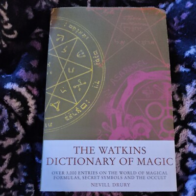 🔥The Watkin's Dictionary of Magic Spiritual Book of Magick🔥 | eBay