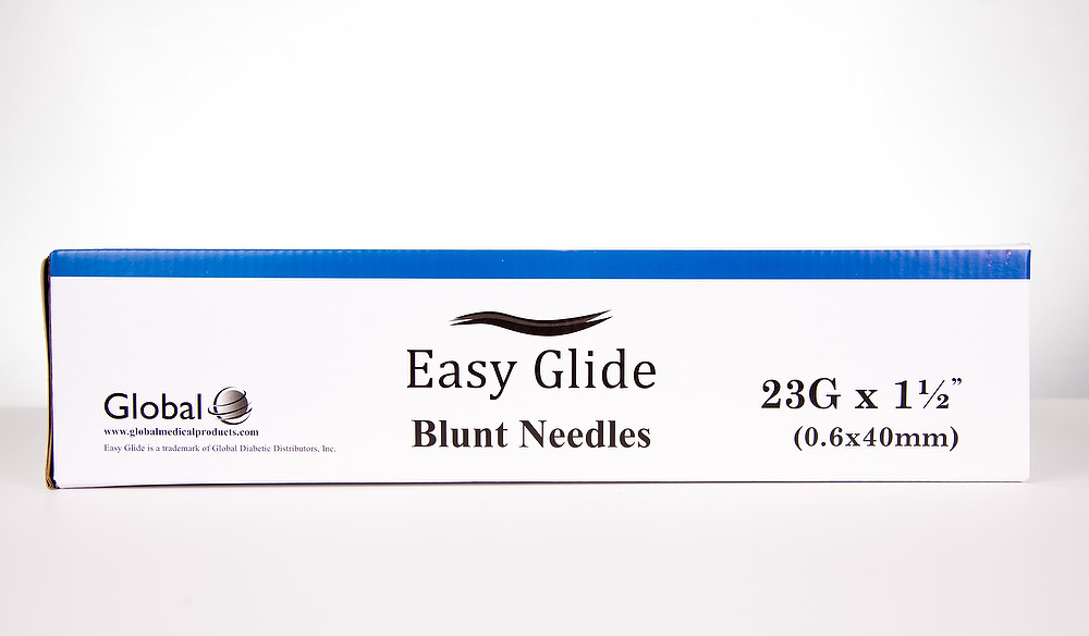 1000 Blunt Dispensing Needles Syringe Blunt Tip Needle 23 Ga 1 1/2"Luer ...