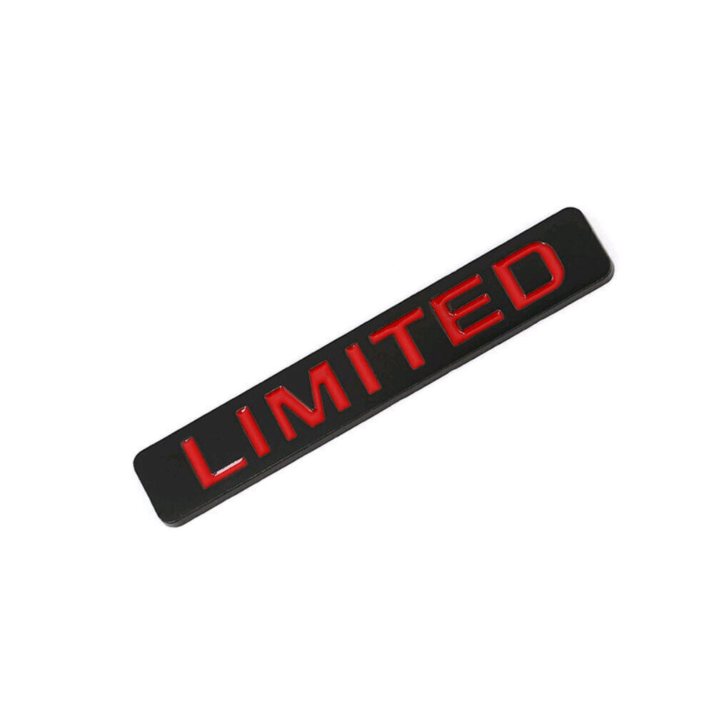 1Pc Metal Limited Edition Logo Car Trunk Rear Fender Emblem Badge Decal ...
