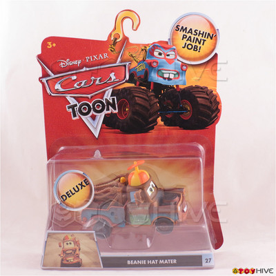 Disney Pixar Cars Toon Mega Size Beanie Hat Mater #27 series 1 original ...