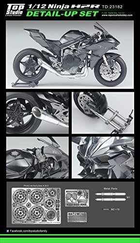 Top Studio 1/12 Kawasaki Ninja H2R Detail Up Set Td23182 | eBay