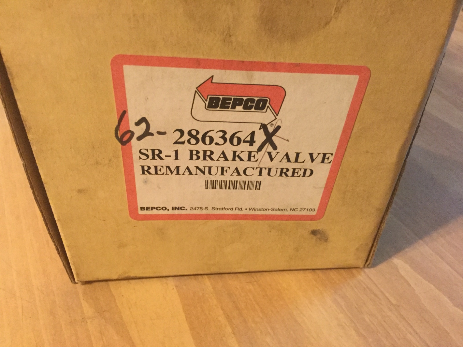 Bepco SR-1 Spring Brake Control Valve 286364 ( Bendix 286364) | eBay