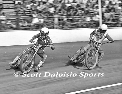 1981 Steve Bast Dubb Ferrell 8 x 10 IMS Speedway Motorcycle Photo | eBay