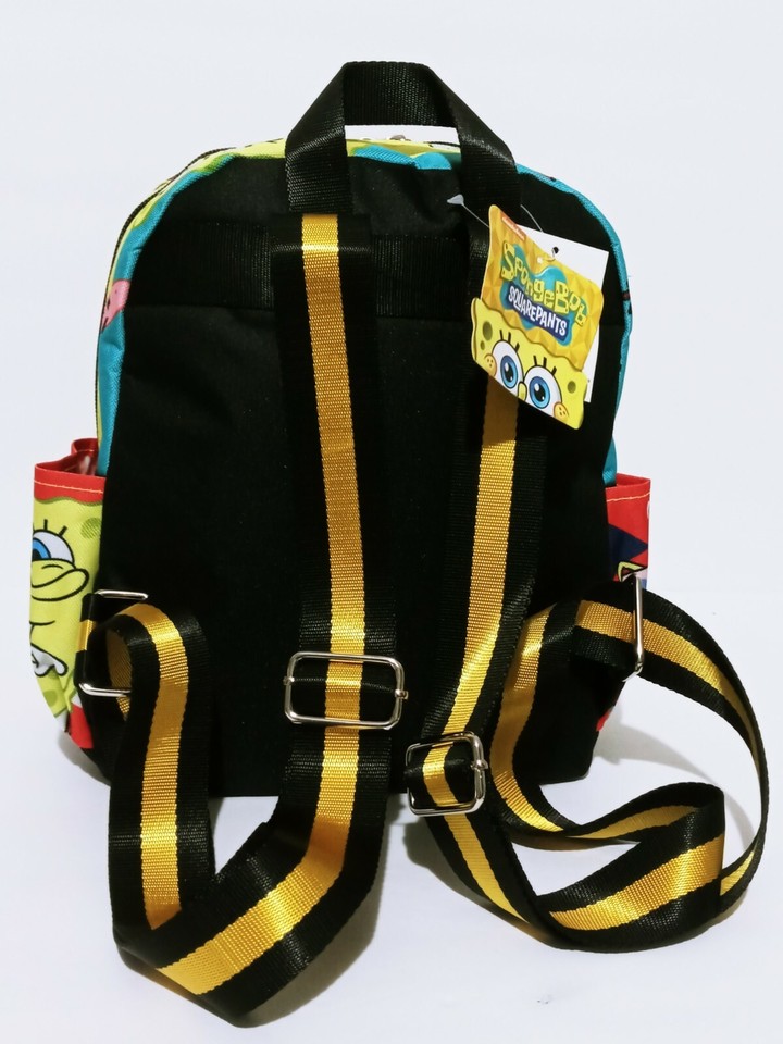 Nickelodeon Spongebob Patrick All Over Print 12" Mini Backpack Purse ...