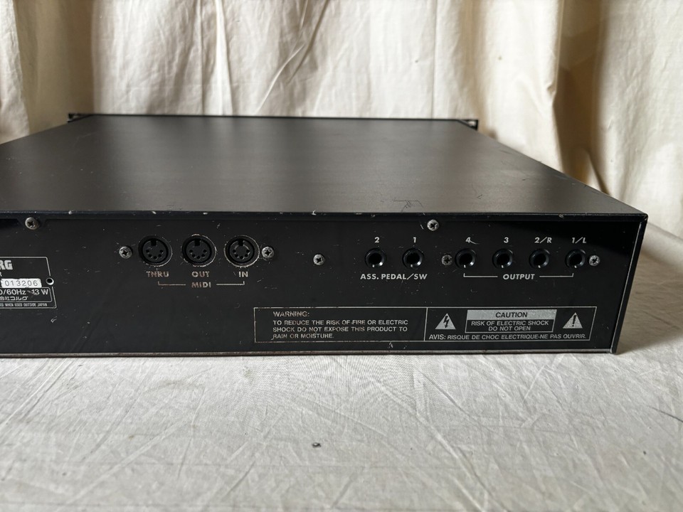 Korg M1R MUSIC WORKSTATION rack-mount module of M1 New internal battery ...