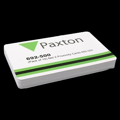 10 Paxton Net2 Compatible Cards 692-500 Fast Delivery - No Magstripe ...