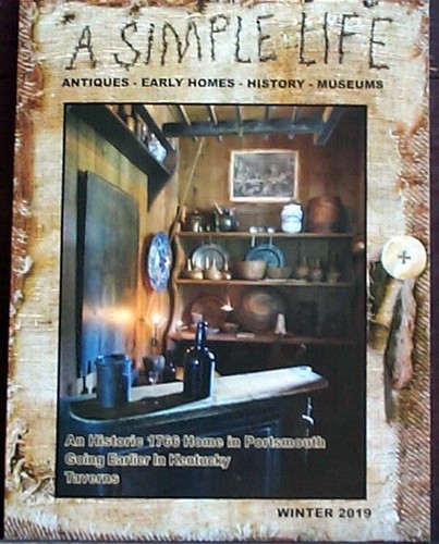 A SIMPLE LIFE MAGAZINE WINTER 2019 SMALL STOOLS TAVERN BOTTLES ...