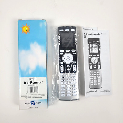 X10 IR/RF Icon LCD Color Screen Remote Control IR32A - Icon remote ...