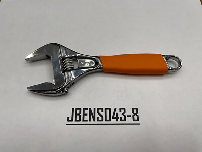 Snap-on Tools NEW ORANGE 6" Soft Grip Wide Mouth Adjustable Wrench ...