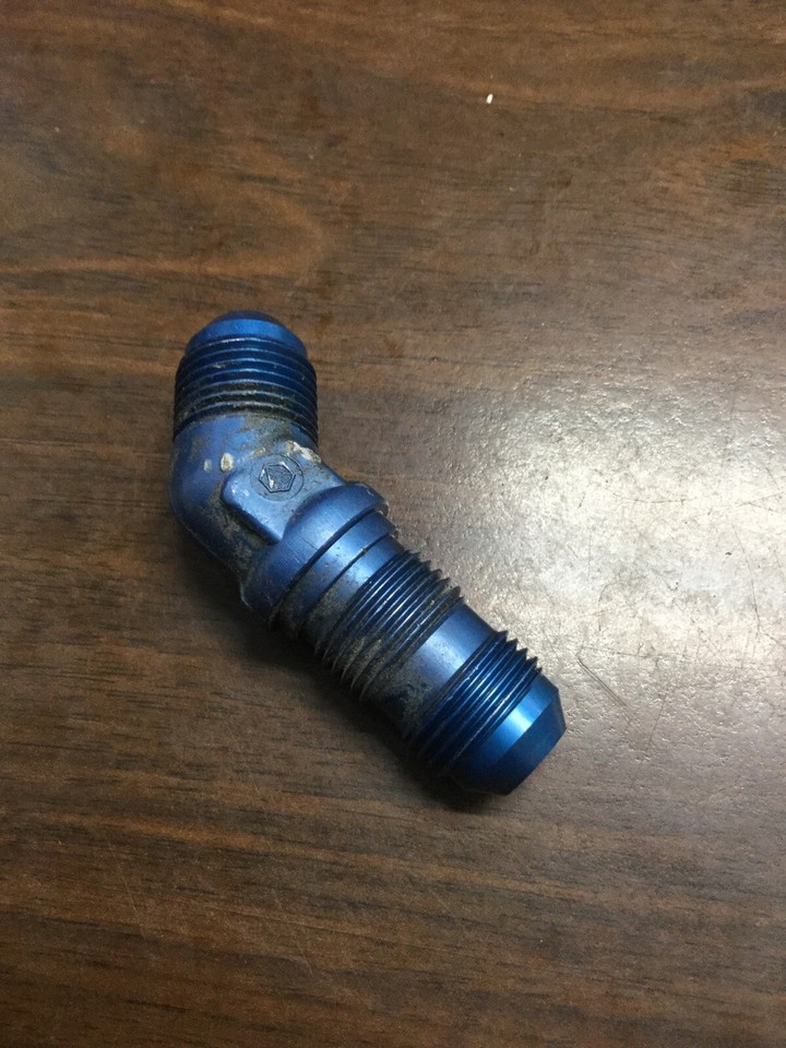 AN837-8D Elbow Flared Tube, Bulkhead and Universal 45* | eBay