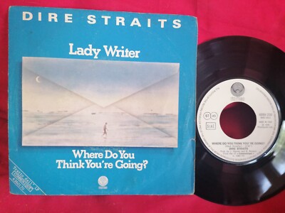 DIRE STRAITS Lady writer 7" 45rpm + PS 1979 MINT- ITALY | eBay