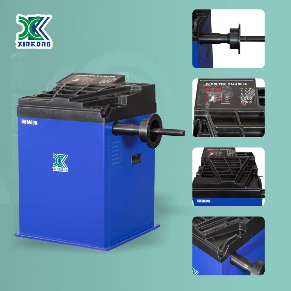 XK 950 690 Tire Changer Wheel Balancer Machine Combo Rim Clamp 24 ...