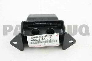 4830660090 Genuine Toyota BUMPER SUB-ASSY, REAR SPRING 48306-60090 | eBay