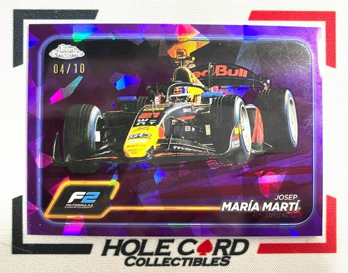 JOSEP MARIA MARTI 2024 Topps Chrome Sapphire F1 F2 #114 Purple ...
