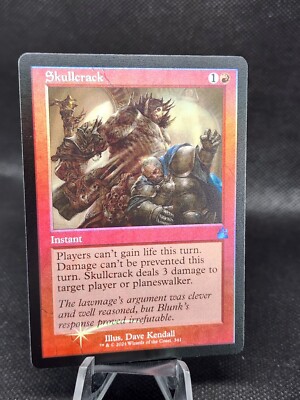 MTG - [FOIL] Skullcrack (Retro Frame) - Ravnica Remastered | eBay