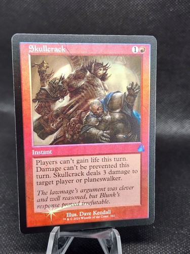 MTG - [FOIL] Skullcrack (Retro Frame) - Ravnica Remastered | eBay